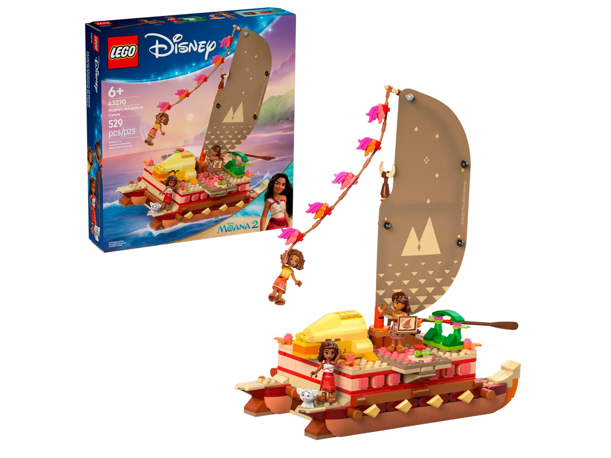 Lego Disney Moanas Adventure Canoe (43270) – Strachans Inverurie