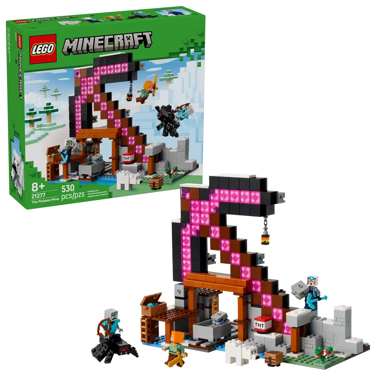 Lego Minecraft The Pickaxe Mine (21277) – Strachans Inverurie