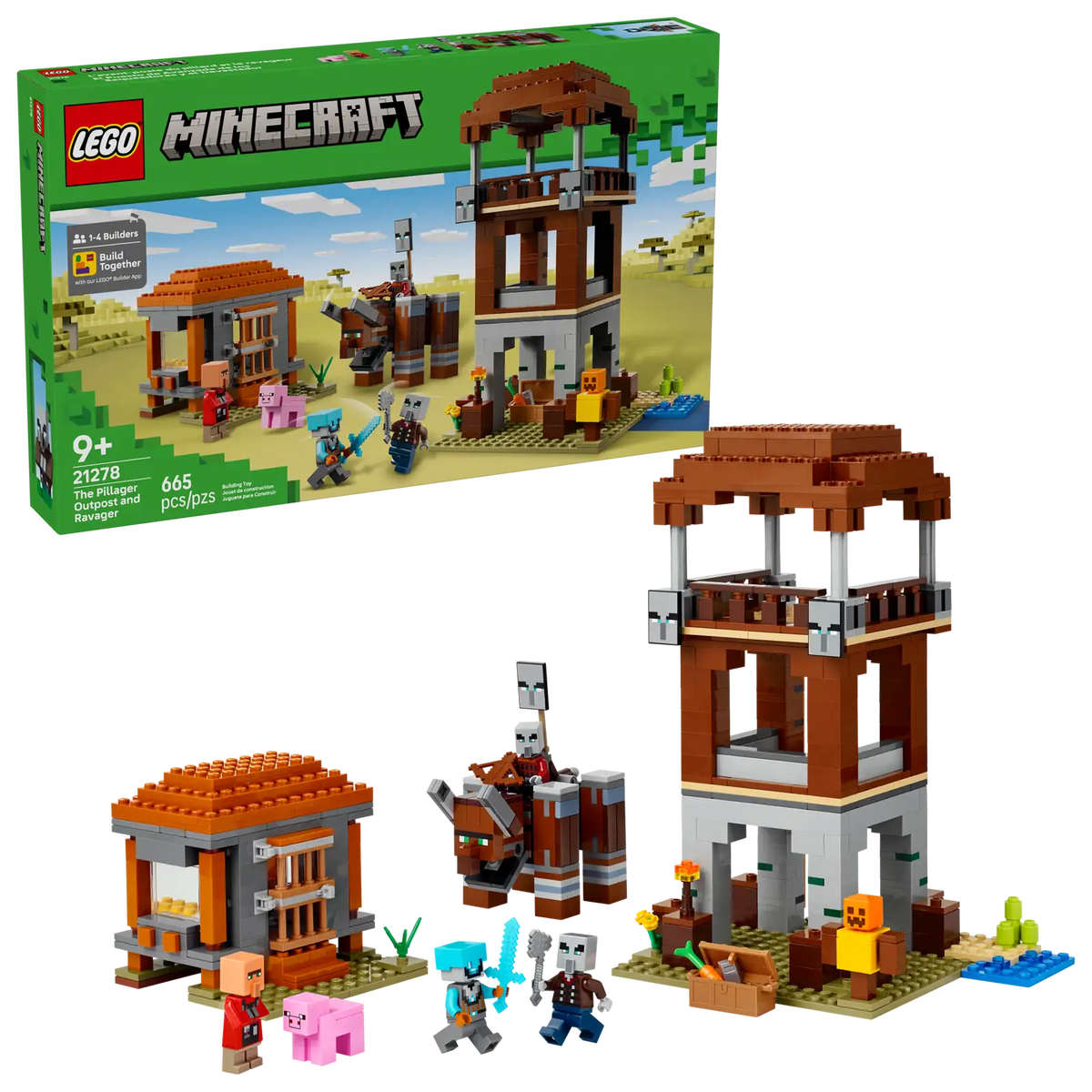 Lego Minecraft The Pillager Outpost & Ravager (21278) – Strachans Inverurie